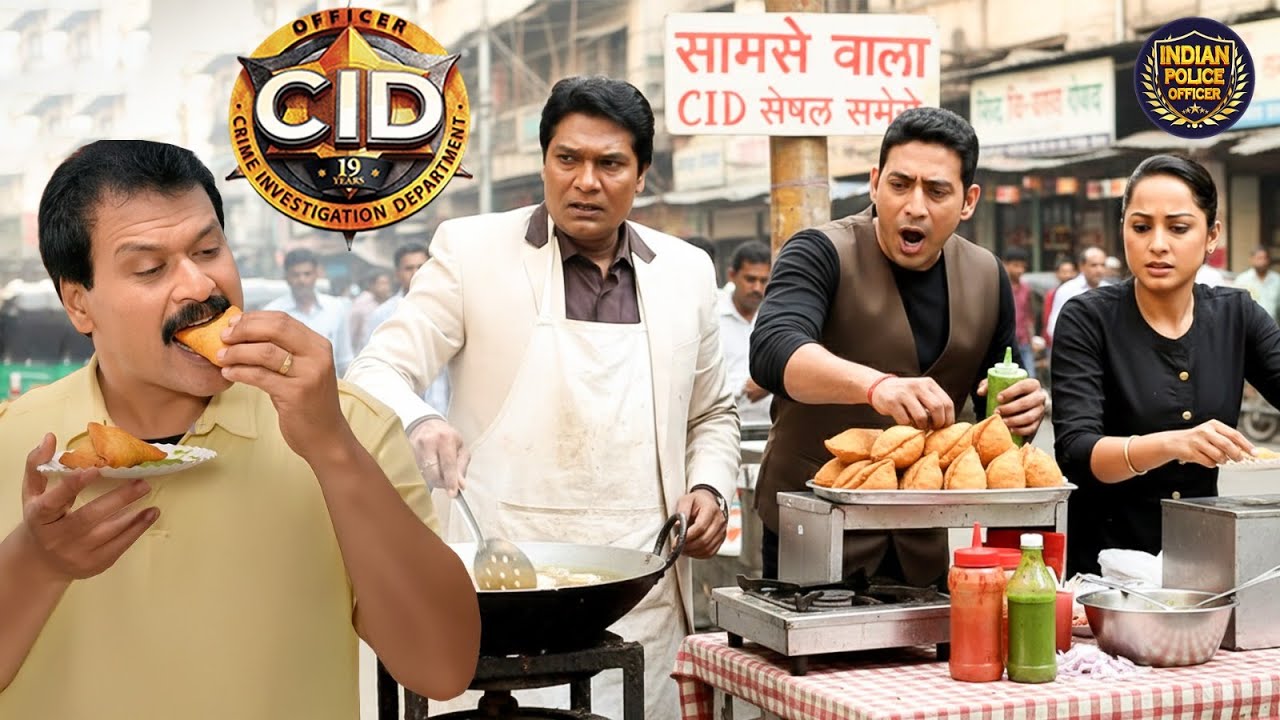ड्यूटी छोड़कर CID Officer ने खोला समोसा बेचने का ठेला | CID | New ...