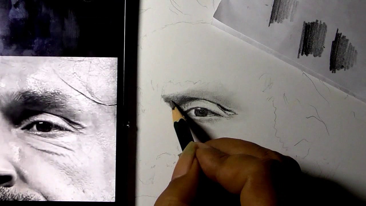 How to Draw. Melukis Andrea Pirlo #1 mata - YouTube