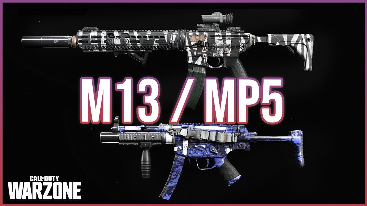 DOMINATE! M13 + MP5 Best Class Setup - COD Warzone - YouTube