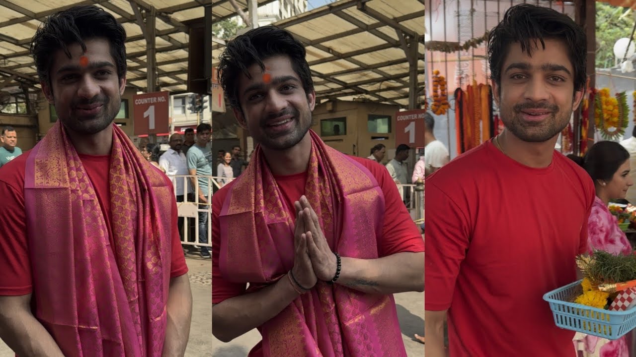 Bigg Boss 17 Fame Abhishek Kumar Visit Siddhivinayak Temple To Seek ...