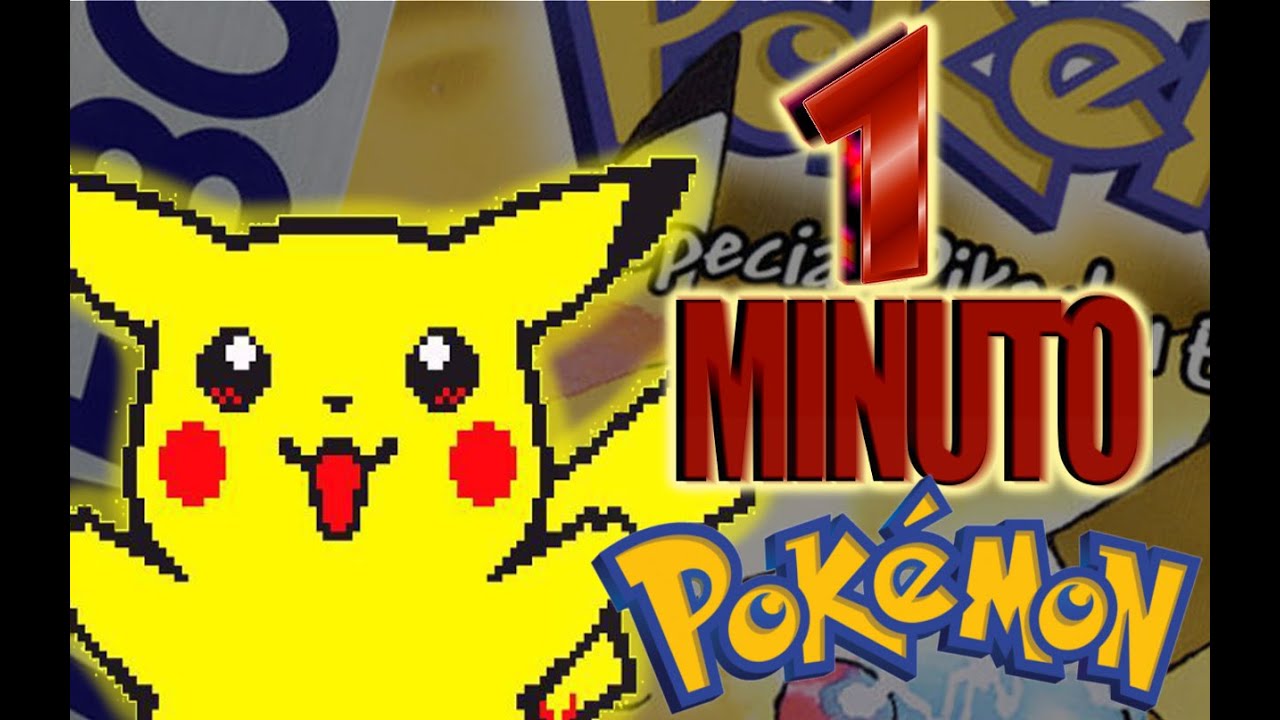 Pokémon Amarillo | Completado en 1 Minuto [Spain Record] | Pokemon ...