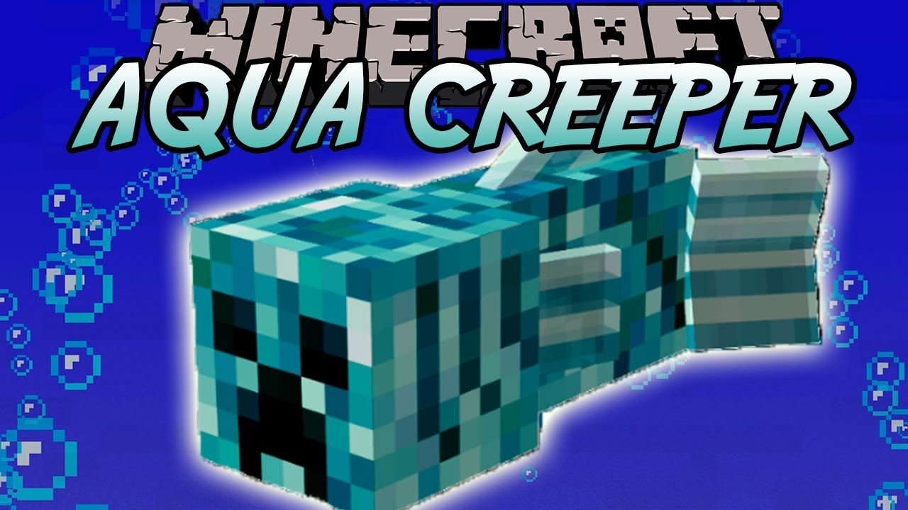 "MCPE 1.0.0 Creeper Fish Addon" - YouTube