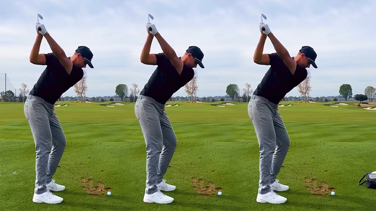 LUDVIG ABERG GOLF SWING SLOW MOTION 2025 - YouTube