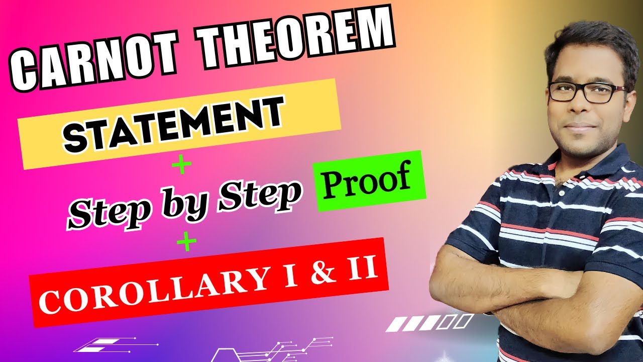 Carnot Theorem - Statement, proof, Corollary I and Corollary II #carnot ...