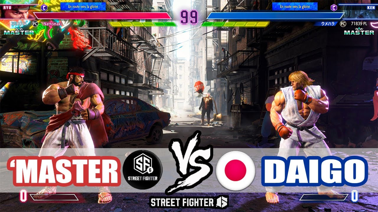 SF6 'Master (Ryu) VS Daigo (Ken)【Street Fighter 6】 - YouTube