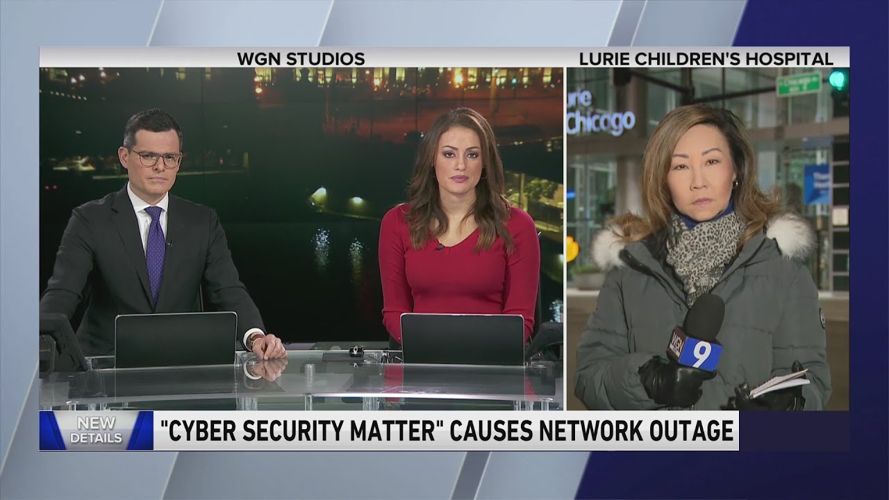'Cyber security matter' causes network outage - YouTube