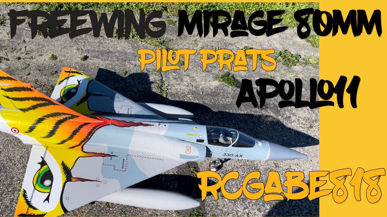 Freewing MIRAGE 2000c V2 80mm - YouTube