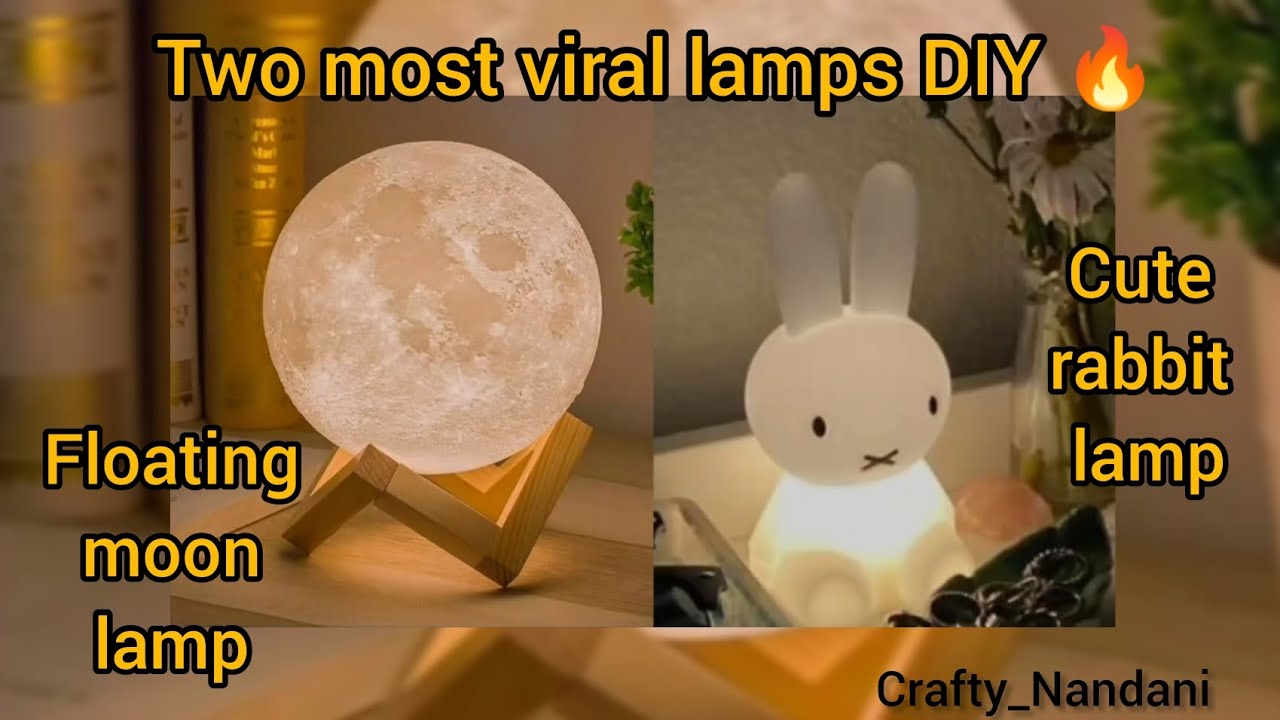 DIY most viral lamps🔥😱 handmade table lamps @CraftyNandani7 - YouTube