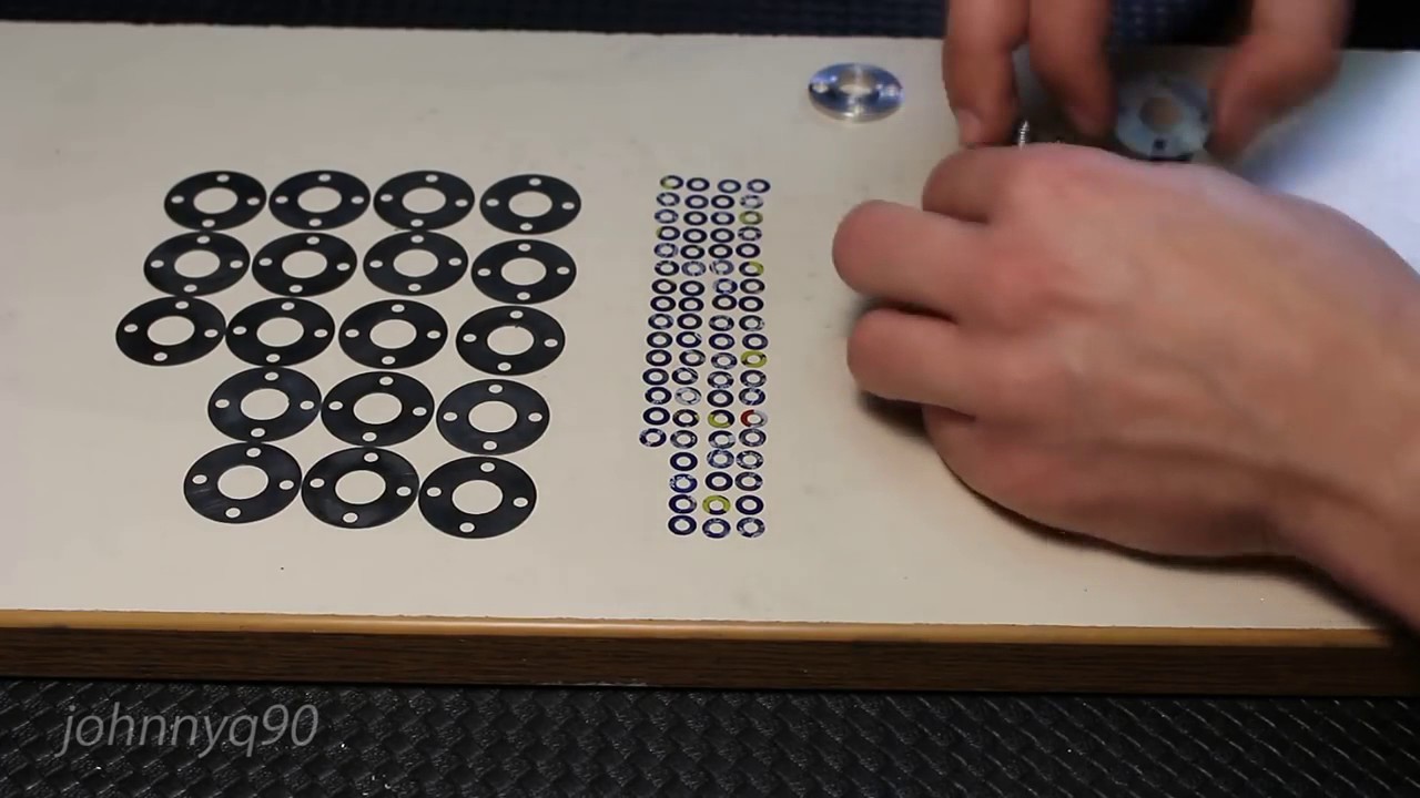 Micro Tesla Turbine Mk2 Part 1 The Rotor - YouTube