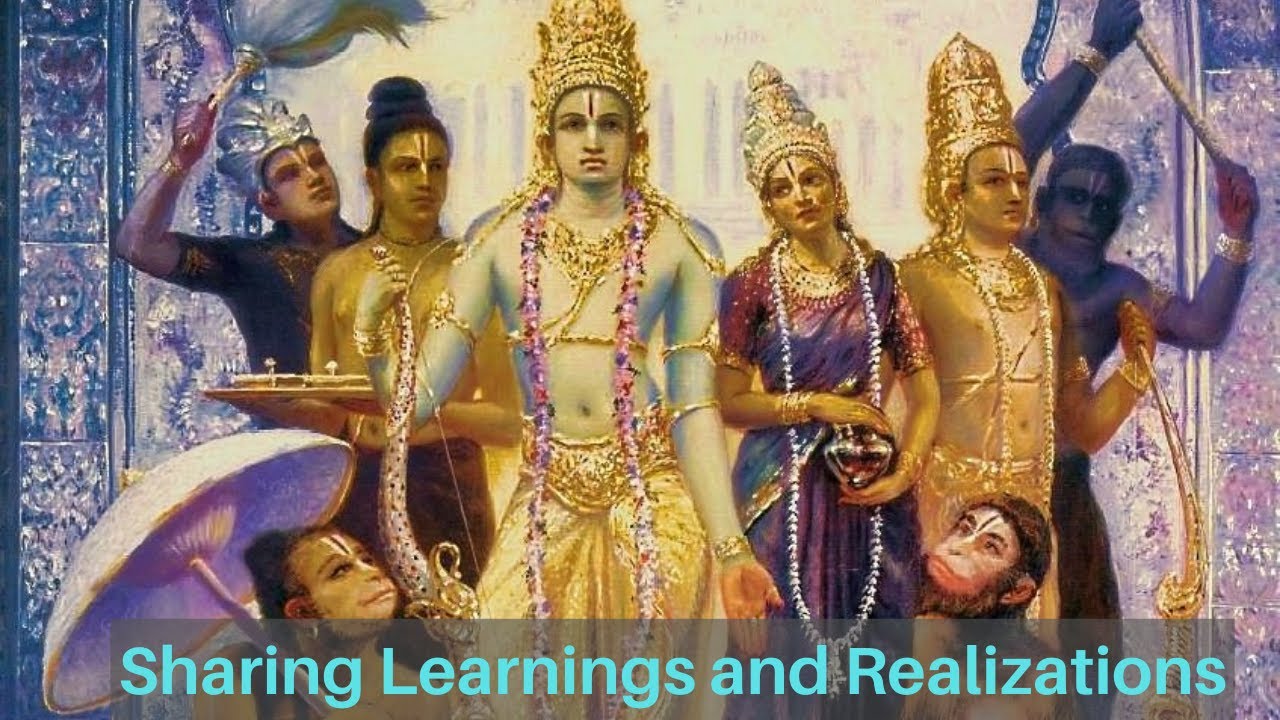 Sharing Learnings and Realizations from Ramayana!! - YouTube