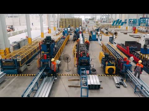 GS Housing - Bottom Frame System Production Line of Prefabricated ...