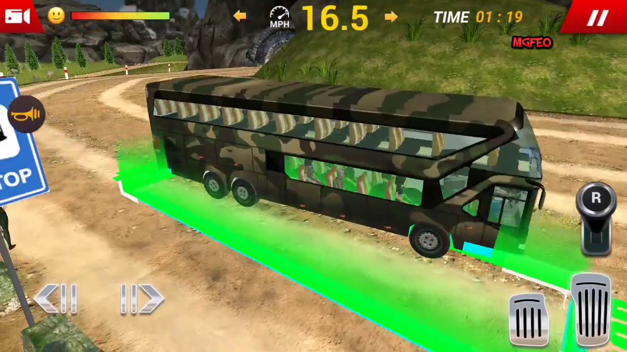 Army Bus Transport Duty 2019-Best Android Game Play - YouTube