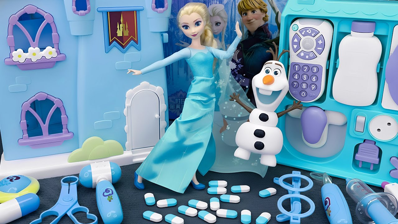 ULTIMATE Elsa Frozen Doctor World & Ice Medical ️Satisfying Unboxing ...