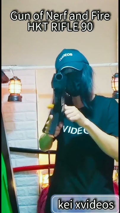 Guns of nerf and fire!! HKT RIFLE 90 and DETONICS.45 in the movie version #lycorisrecoil #sao # ...