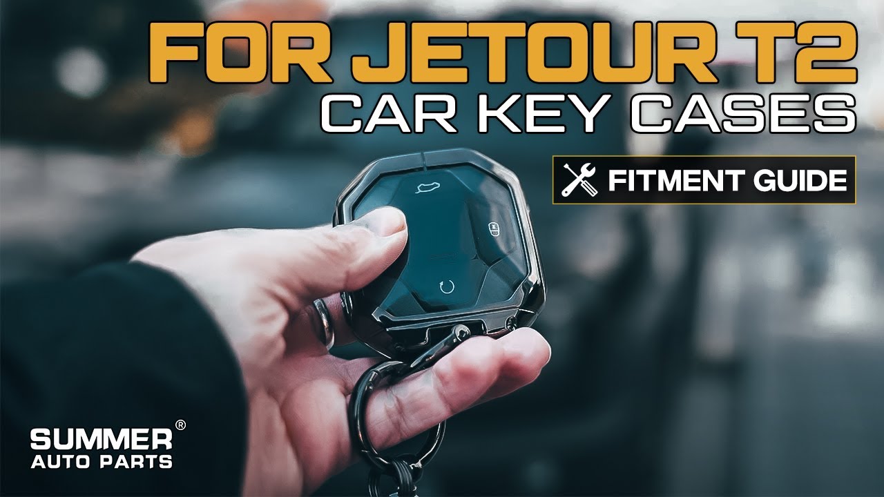 Give your car keys better protection - JETOUR T2 full-circle key ...