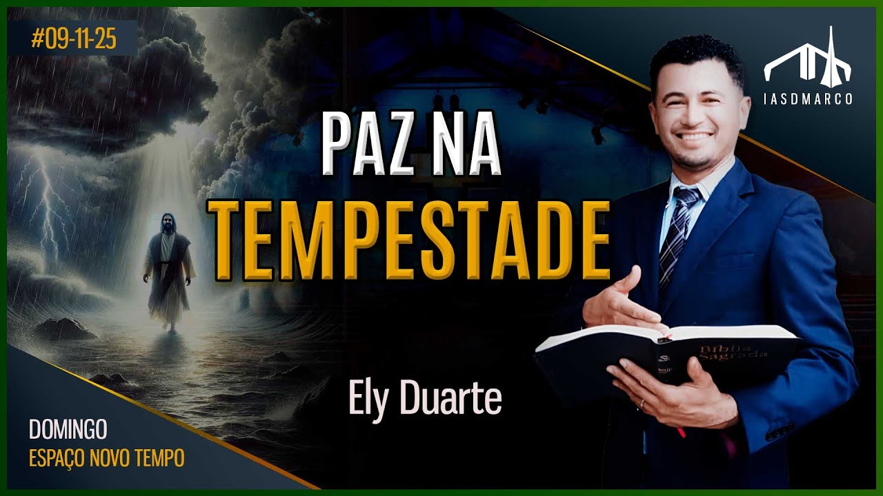 PAZ NA TEMPESTADE | Ely Duarte | Domingos Especiais - YouTube