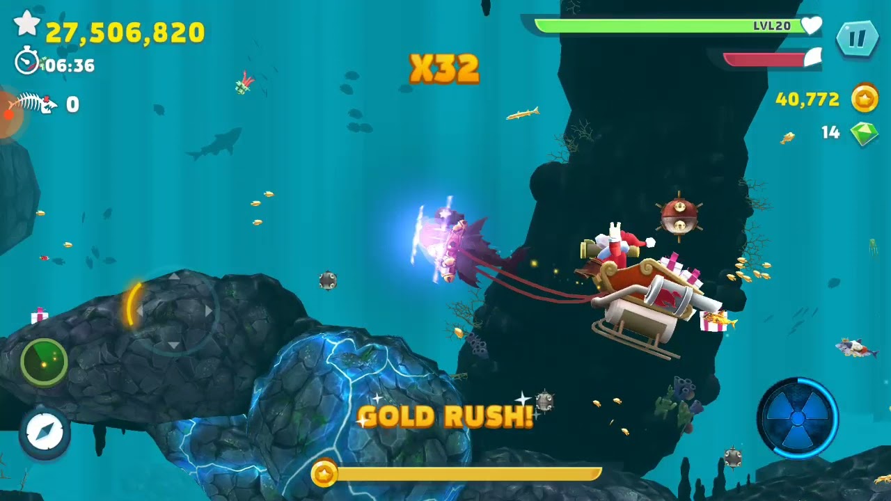 DarkHammer Hungry Shark Evolution | kio shark - YouTube