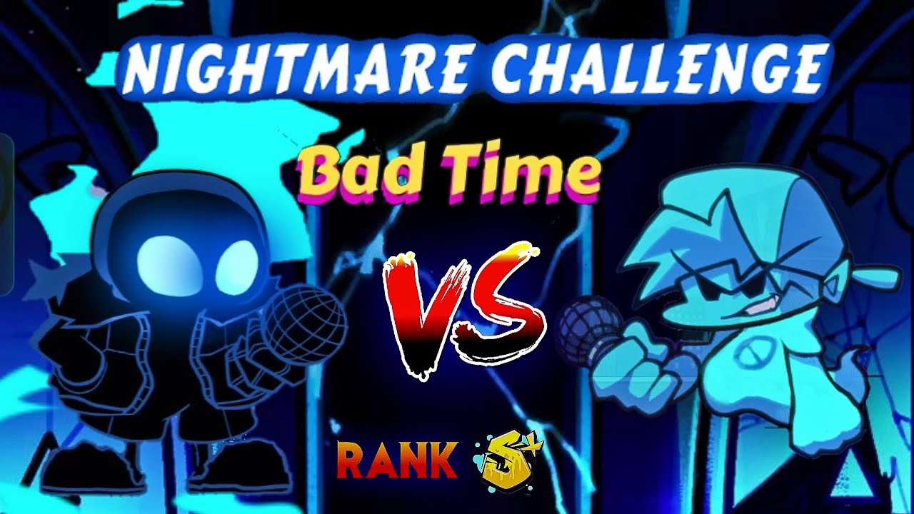 FNF Carnival - Rap Battle (Mobile) NIGHTMARE CHALLENGE "Raging Sans" S+ ...