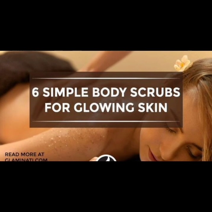6 simple body scrubs for glowing skin - YouTube