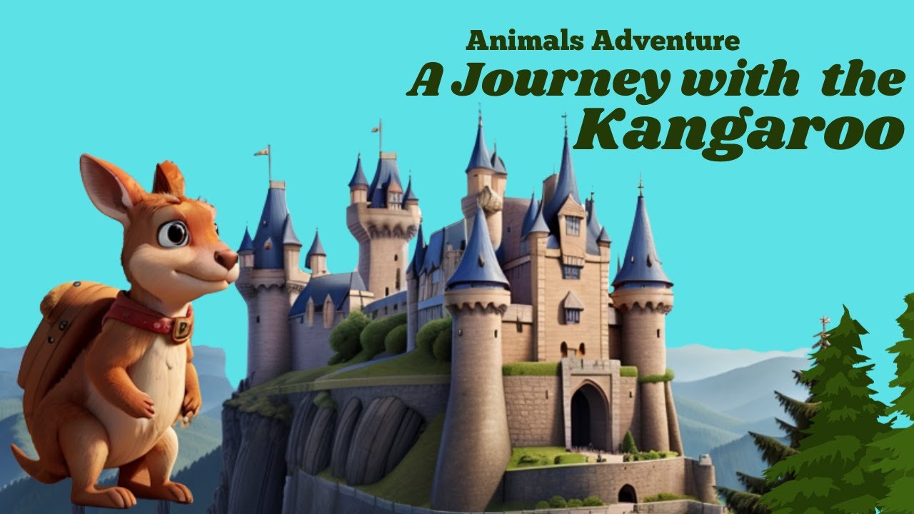 A Journey with The Kangroo Kids Story | Animals Adventure Story ...