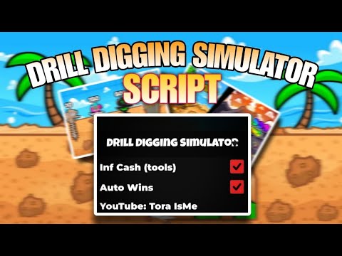 [Drill Digging Simulator Script] Easy to use Auto Farm, Auto Wins - YouTube