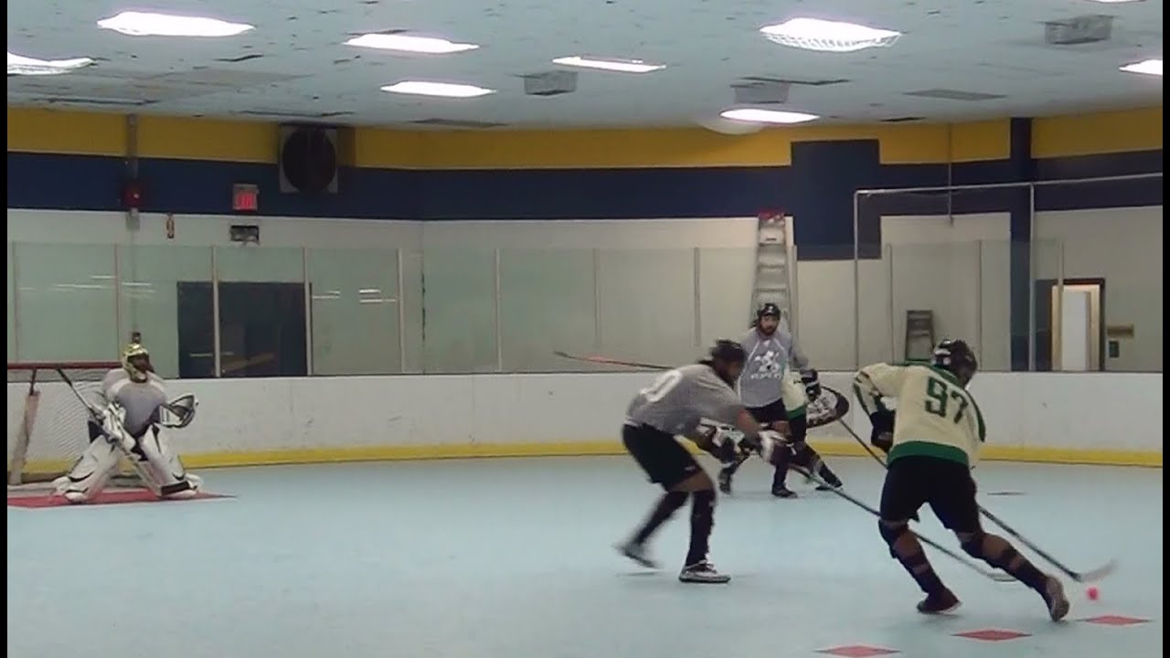 How To Deke / Dangle - Puneet Sandhu Demonstrates How To Deke! Ball ...