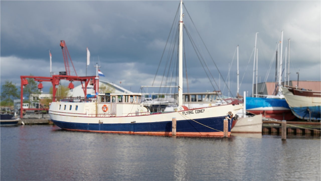 Navigating NARROW Inland Waterways with Our Sailing Ship Conversion ...