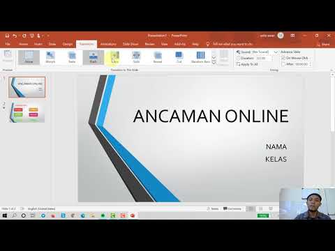 Menggunakan efek Animasi dan Transisi dengan Powerpoint - YouTube