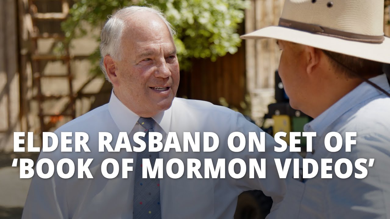 Elder Ronald A. Rasband Visits 'Book of Mormon Videos' Set - YouTube