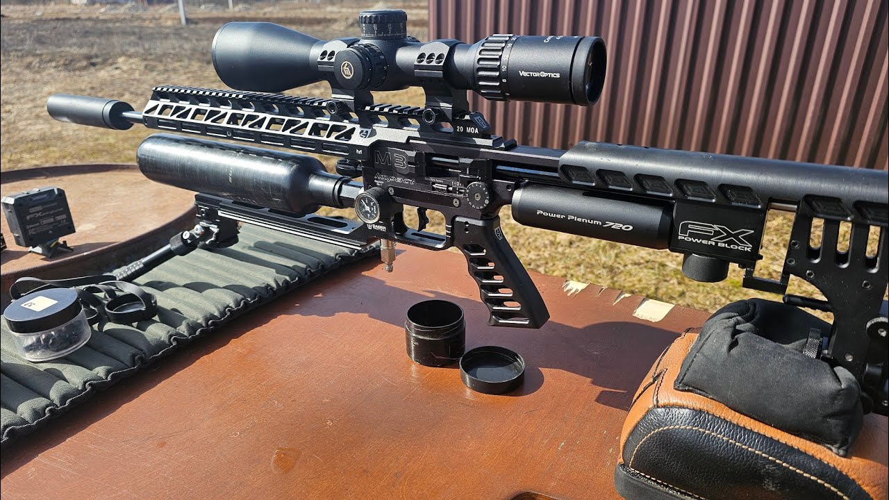 FX Impact. Cal 0.30. Superior STX barrel 700 мм. Обвес Saber Tactical ...