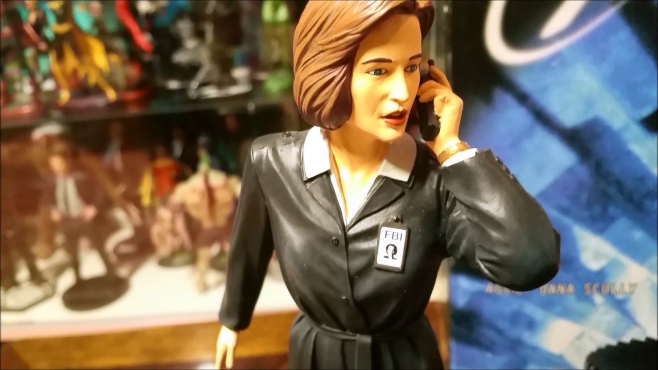 X-Files Dana Scully (Dark Horse) Statue "Fight The Future" ~ Review ...