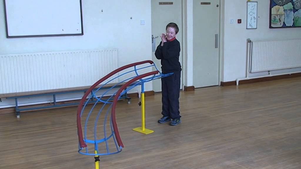 Height Adjustable Ball Slide Standing - YouTube