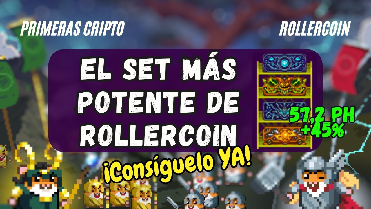 🐹 ¿Vale la pena el nuevo evento de puzzle en Rollercoin? El SET más ...