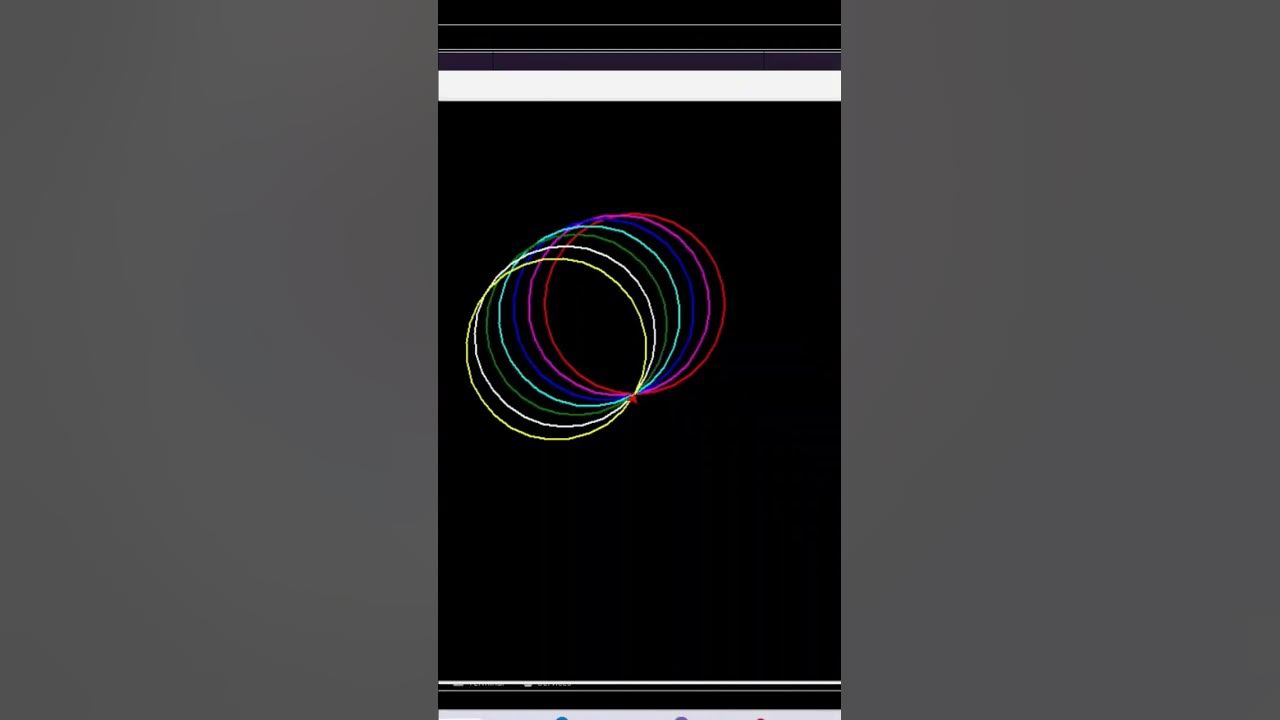 Draw Beautiful Design Using Python 👍😉 Codewithharry Css Python Programming Shorts Youtube 