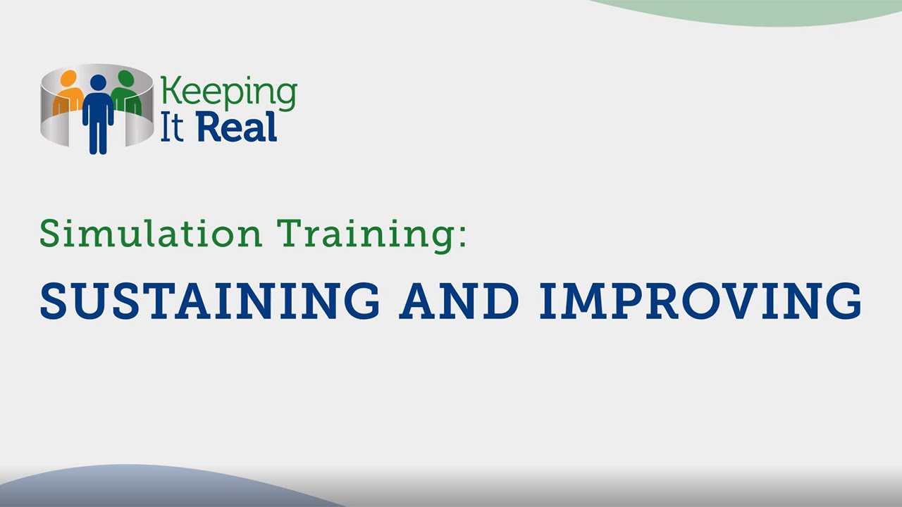 Simulation Training: Sustaining and Improving (audio description) - YouTube