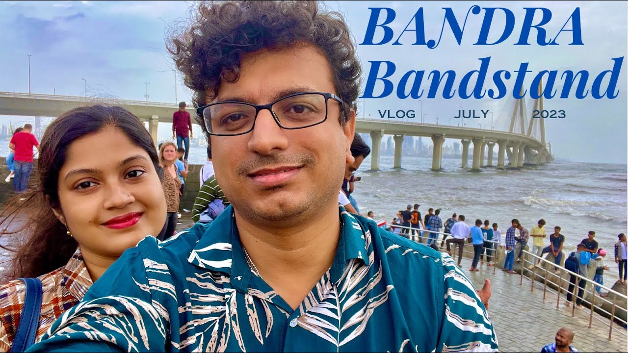 BANDRA BANDSTAND Monsoon Vlog 🌧 🌊 | BANDRA FORT | Bandstand Evening ...