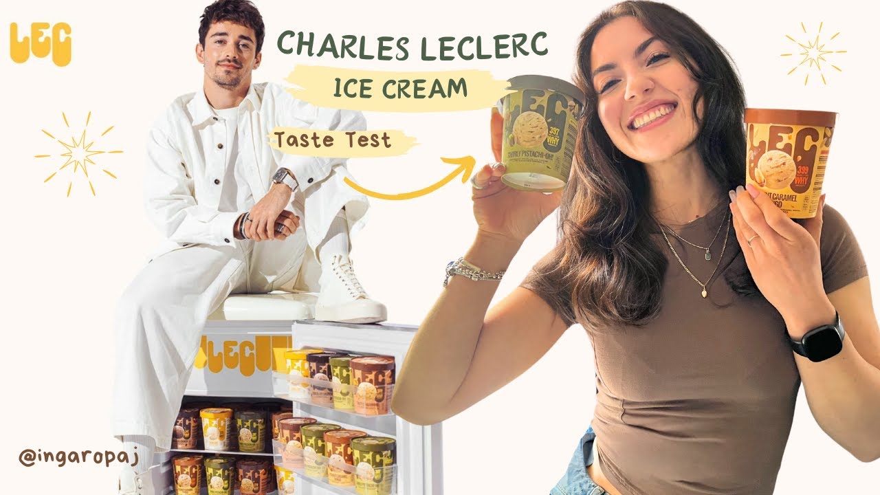 Taste Test CHARLES LECLERC Protein Ice Cream LEC : Are they Worth the ...