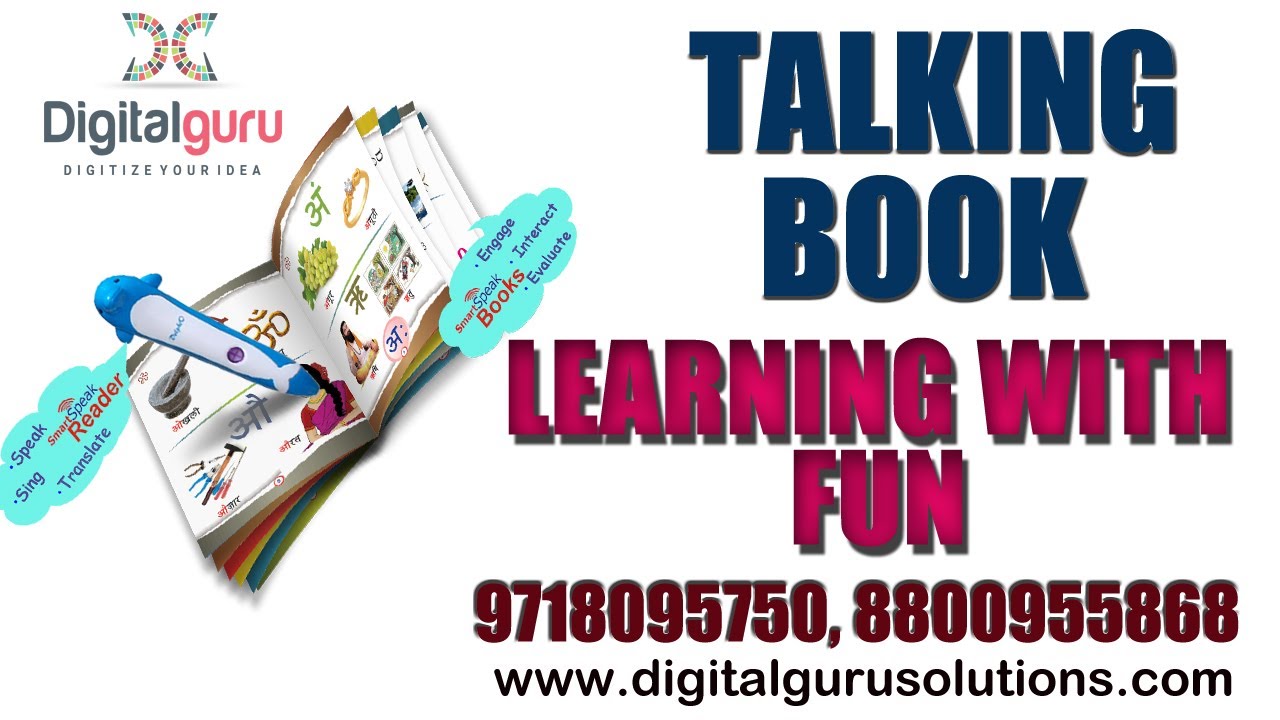 Digital Talking Book Best for Kids Or Play group School Audio book for ...