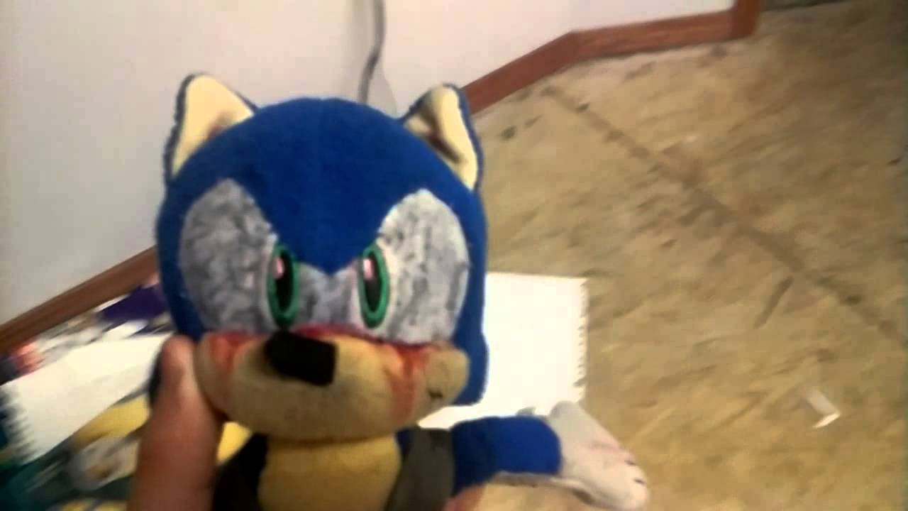 New Sonic.EXE plushie - YouTube