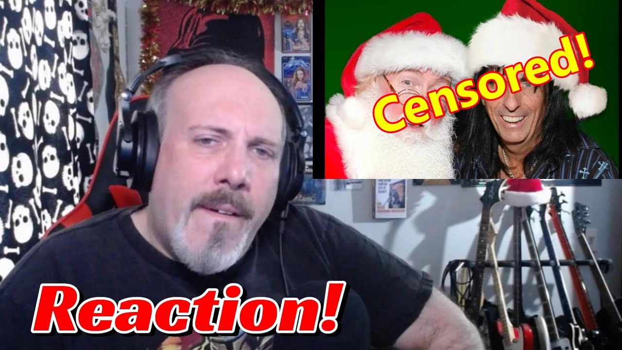 Reaction! Alice Cooper - Santa Claws is Coming to Town! What Am I ...