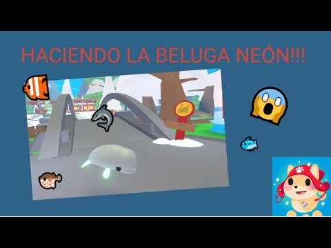 HACIENDO LA NUEVA BELUGA NEÓN DE NAVIDAD ADOPT ME 2023!!!😱🦈🐡🐠🐟🎄🎅⛄ - YouTube