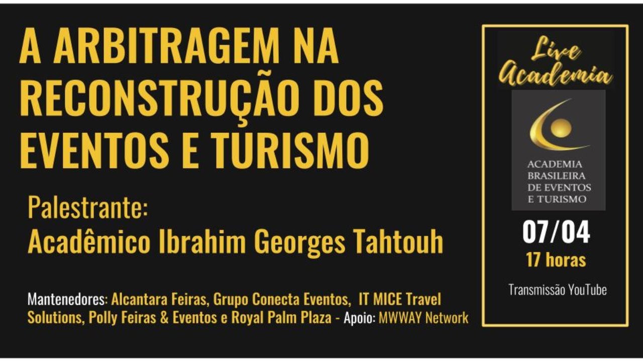 #LIVE 10 | Ibrahim Gerges Tahtouh: A Arbitragem na reconstrução dos ...