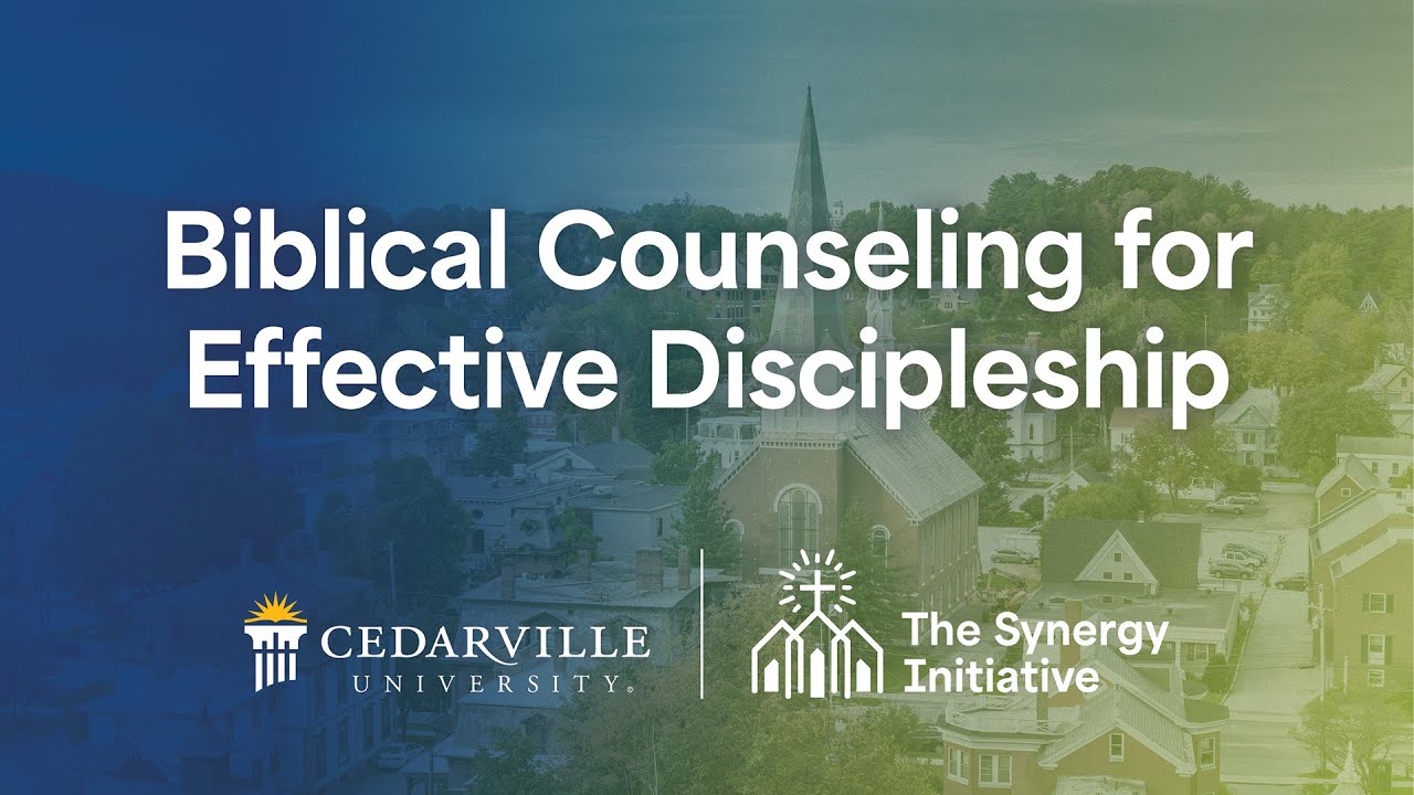 Biblical Counseling for Effective Discipleship | The Synergy Initiative ...