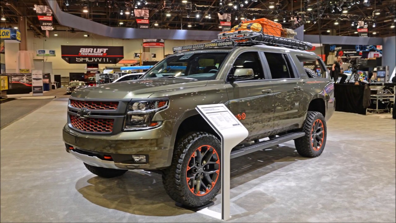 Chevrolet Suburban Luke Bryan Concept: SEMA 2017 Slideshow - YouTube