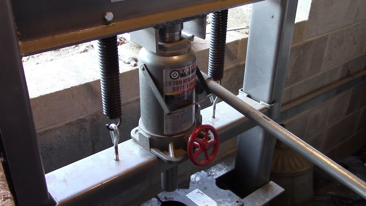 Making a Hand Wheel for My Harbor Freight Press - YouTube