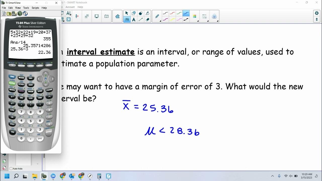 Statistics: Section 6-1: 3-15-23 - YouTube
