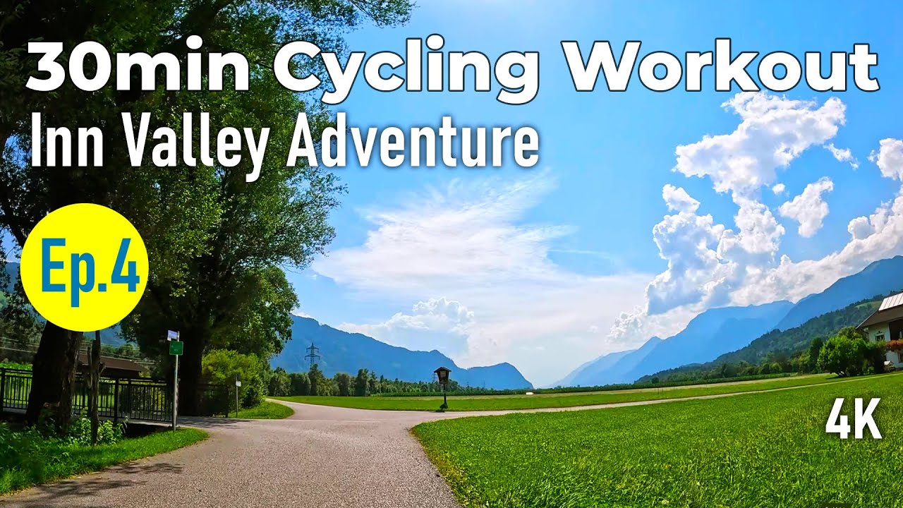 30 min Relaxing Valley Ride 🌿 | Indoor Cycling Workout | 4K - YouTube