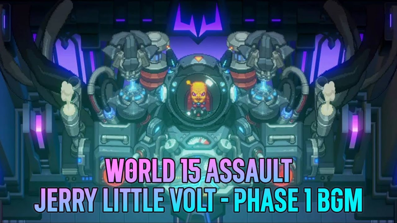 World 15 Jerry Little Volt Boss Fight - Phase 1 BGM (Extended ...
