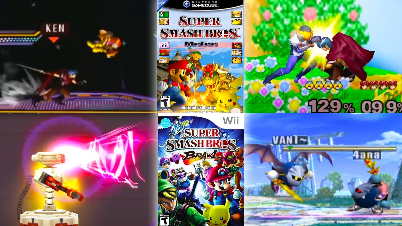 The First & Last Tournament for Every Smash Bros Game - YouTube