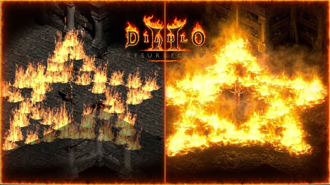 Diablo 2 Resurrected Mausoleum Fire - YouTube